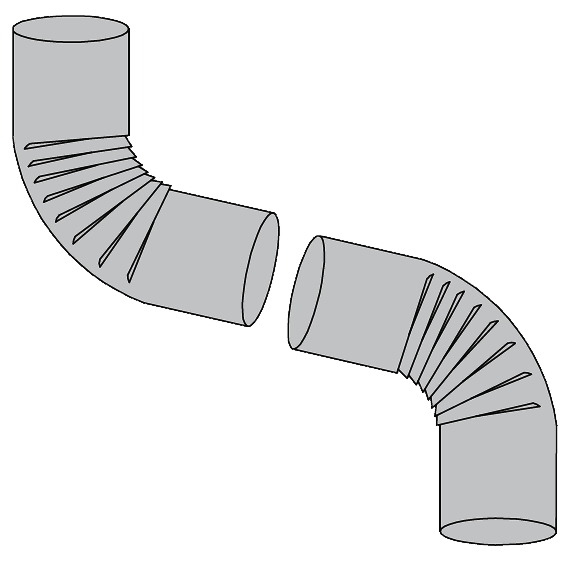 Galvalume Elbows - Smooth - Old World Distributors, Inc.